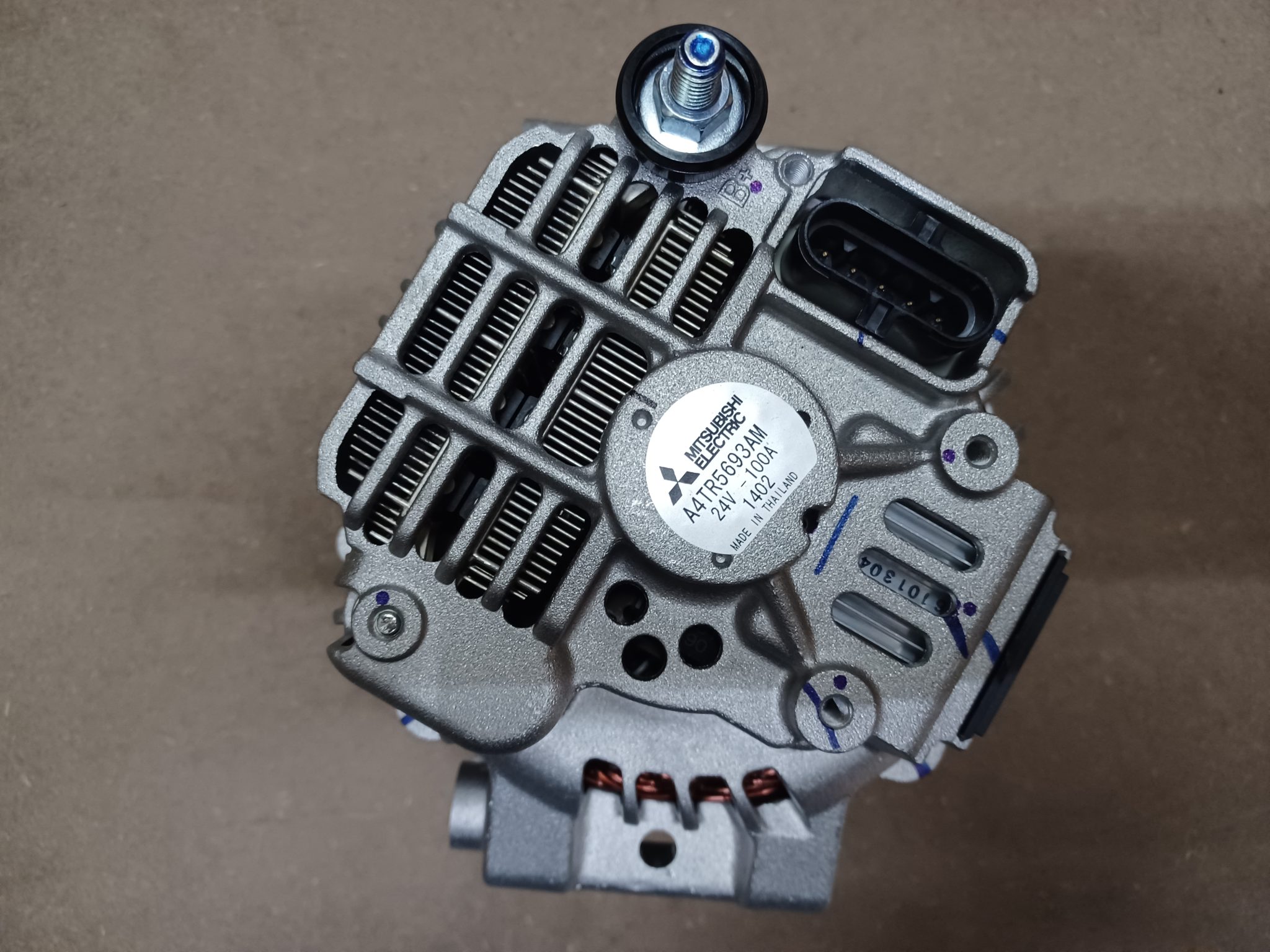 A4TR5693 SCANIA P R G SERIES ALTERNATOR 24V 100AMP MITSUBISHI 8PK ...